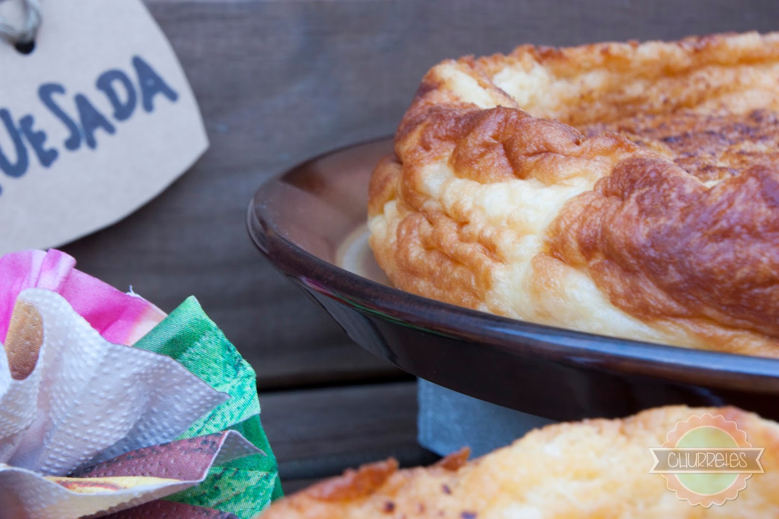 Churretes de Cocholate: QUESADA... PARA UN CUMPLEAÑERO TRADICIONAL