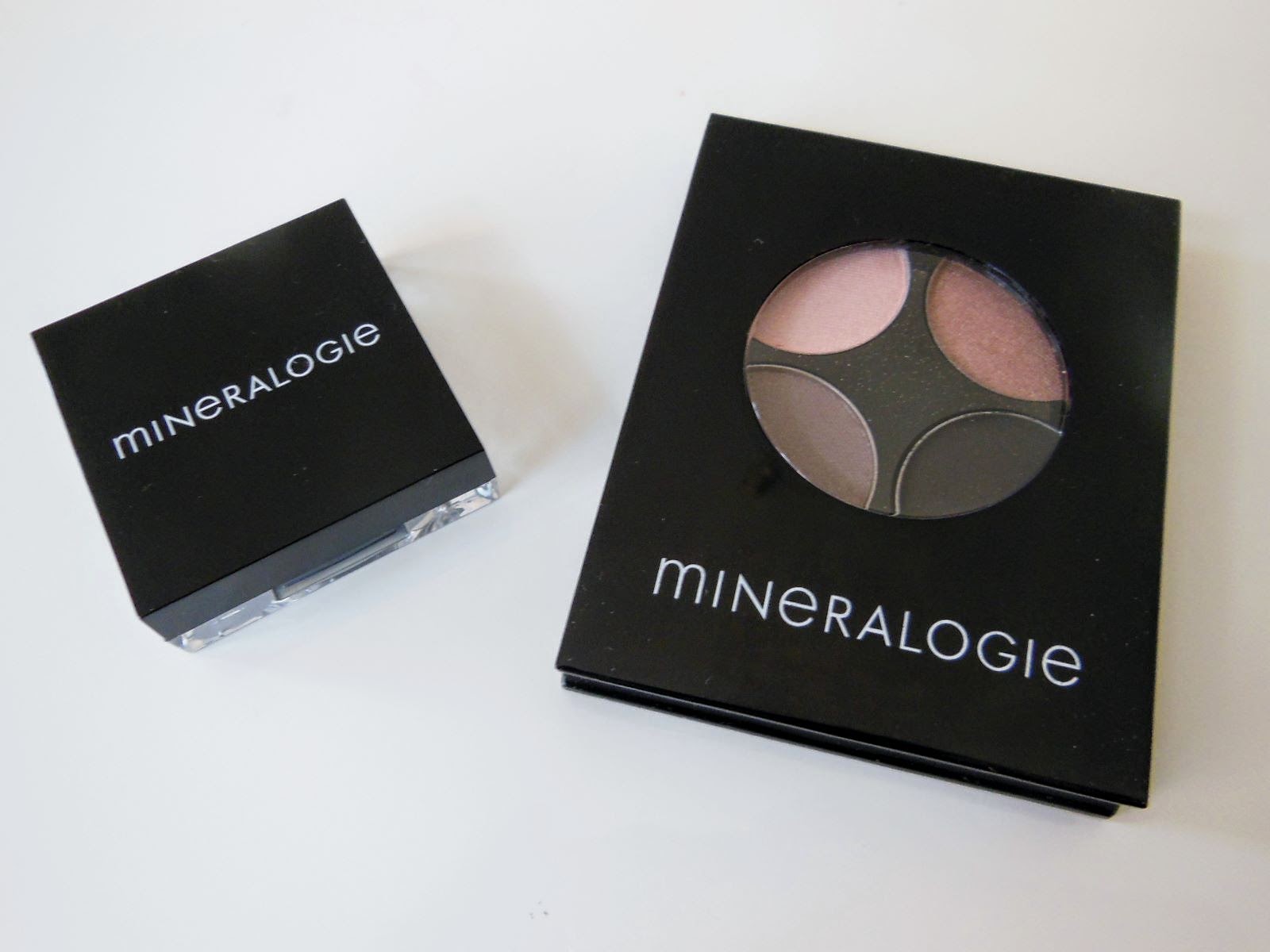 PRODUCT REVIEW: MINERALOGIE EYE SHADOW QUAD IN A-LIST AND EYE SHADOW IN ...