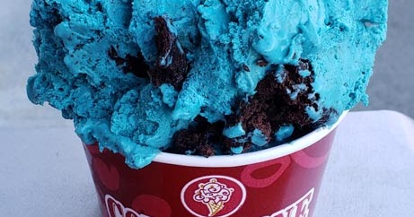 On Second Scoop: Ice Cream Reviews: Cold Stone Creamery Blue Velvet ...