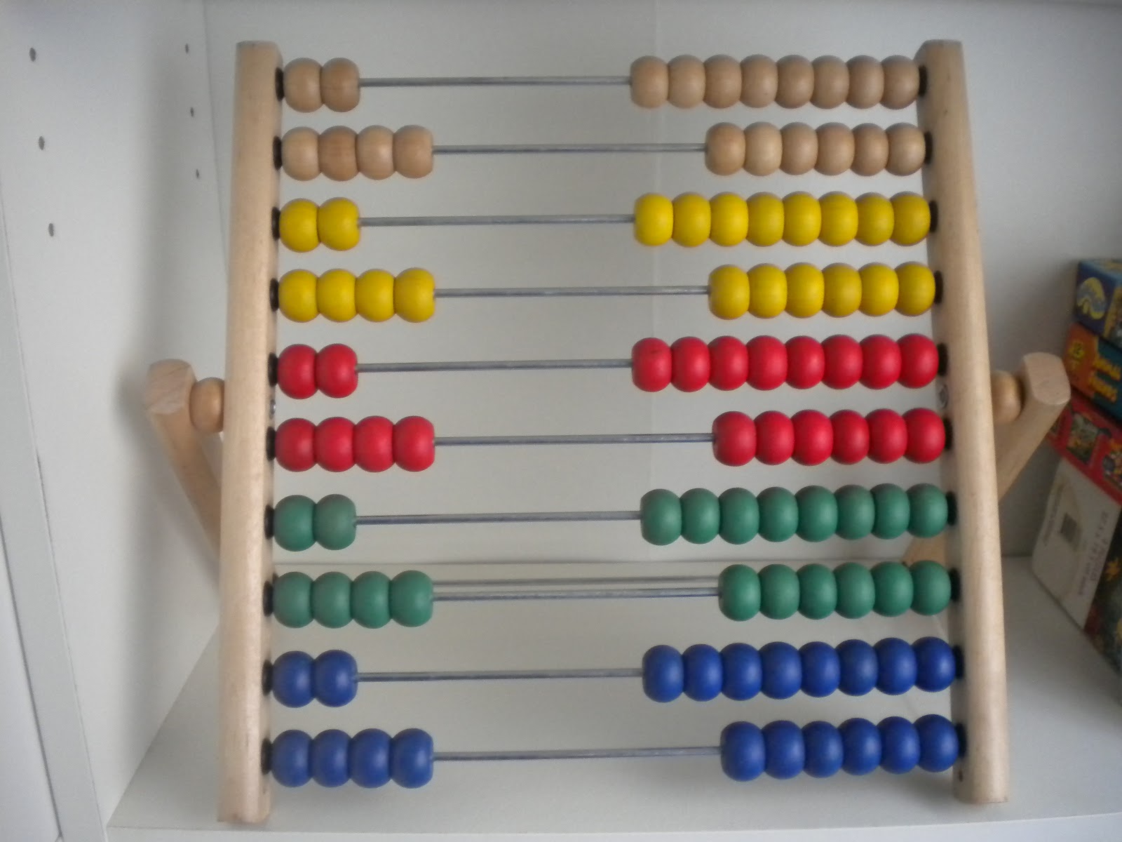 B aprende en casa: Primeras actividades con el ábaco