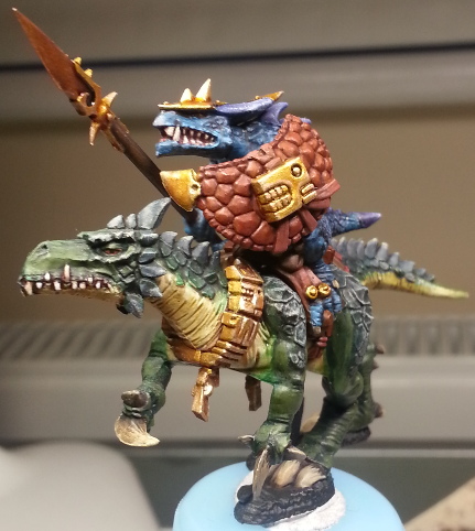 Miniature Painting: the Return: Cold One Rider, Legion Praetor