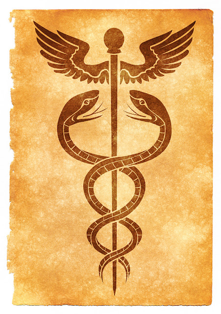 Lexicolatry: Caduceus - Snakes on a Staff