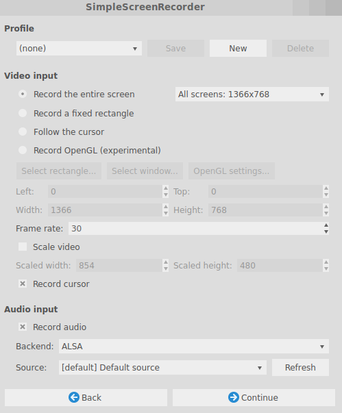 Cara Rekam Desktop dengan Simple Screen Recorder