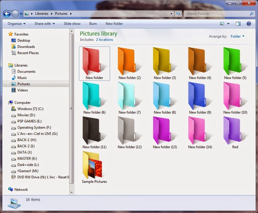 Kumpulan Software Gratis Full Versi: FolderHighlight.v2.0 Full