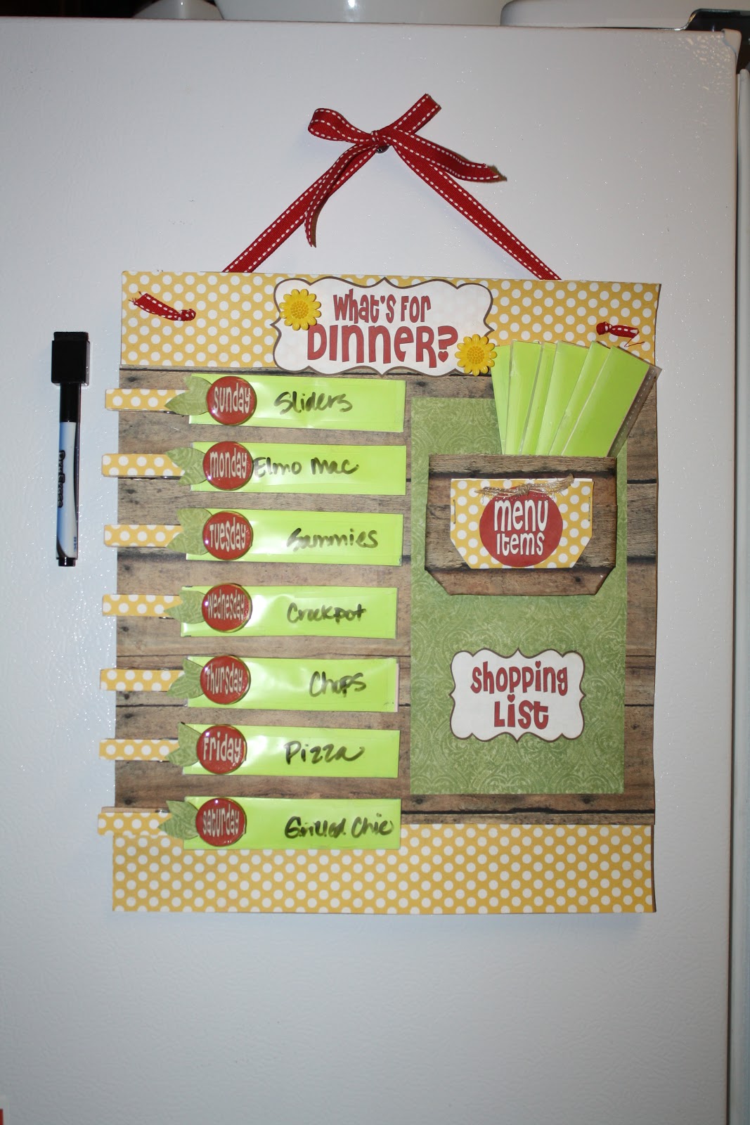 Crafty Momma: Menu Tags