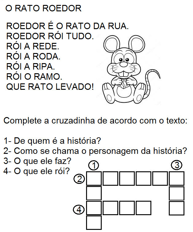 Meu Cantinho Preferido: R de rato