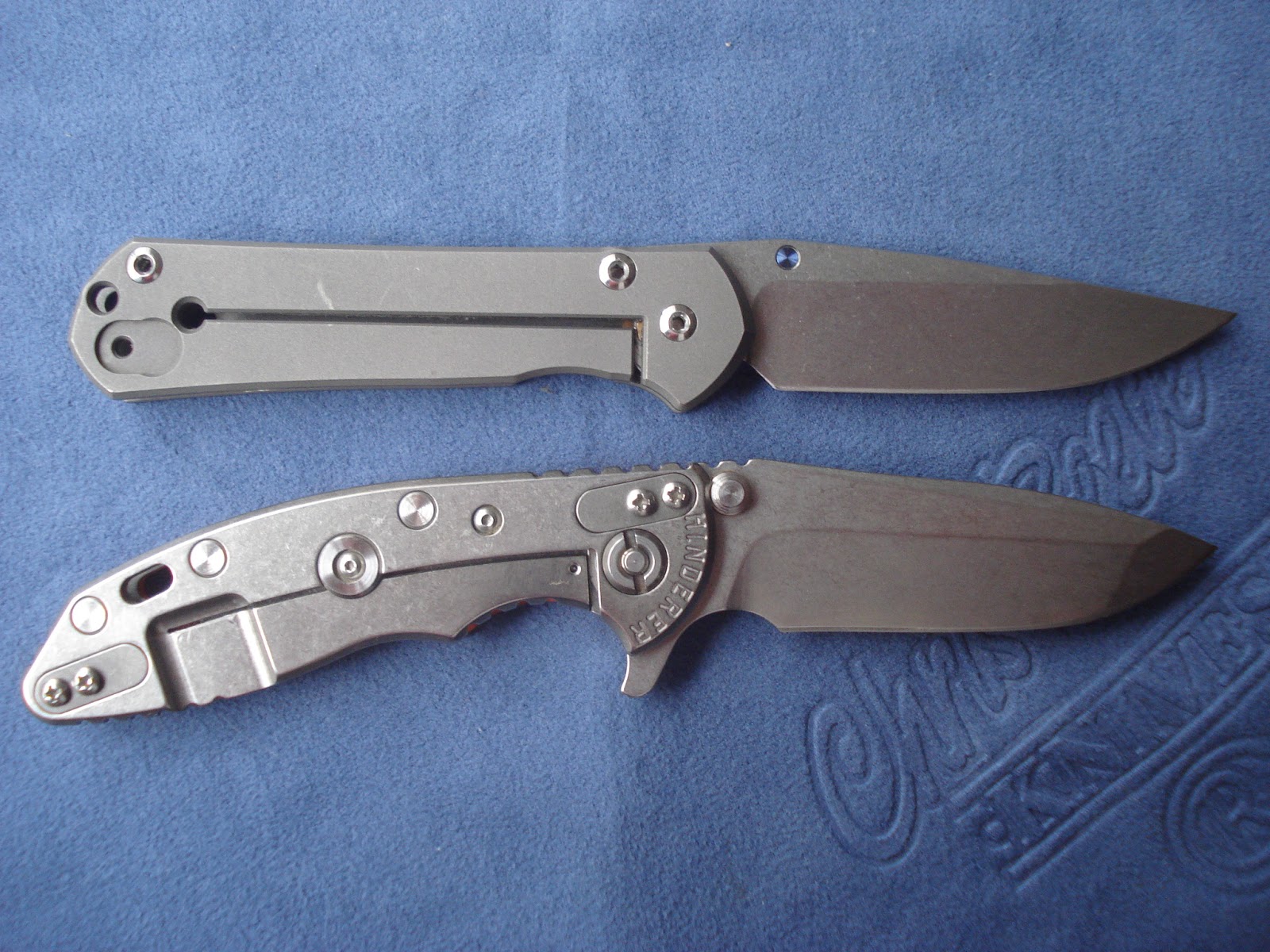 No Knife No Fun: Comparação - Chris Reeve Sebenza 21 vs. Rick Hinderer ...
