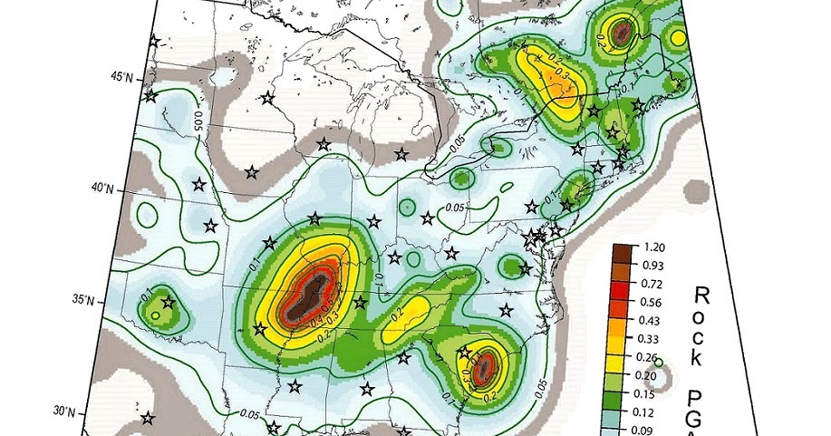 USGS Maps for Central U.S. Overstate Earthquake Hazard in Western ...