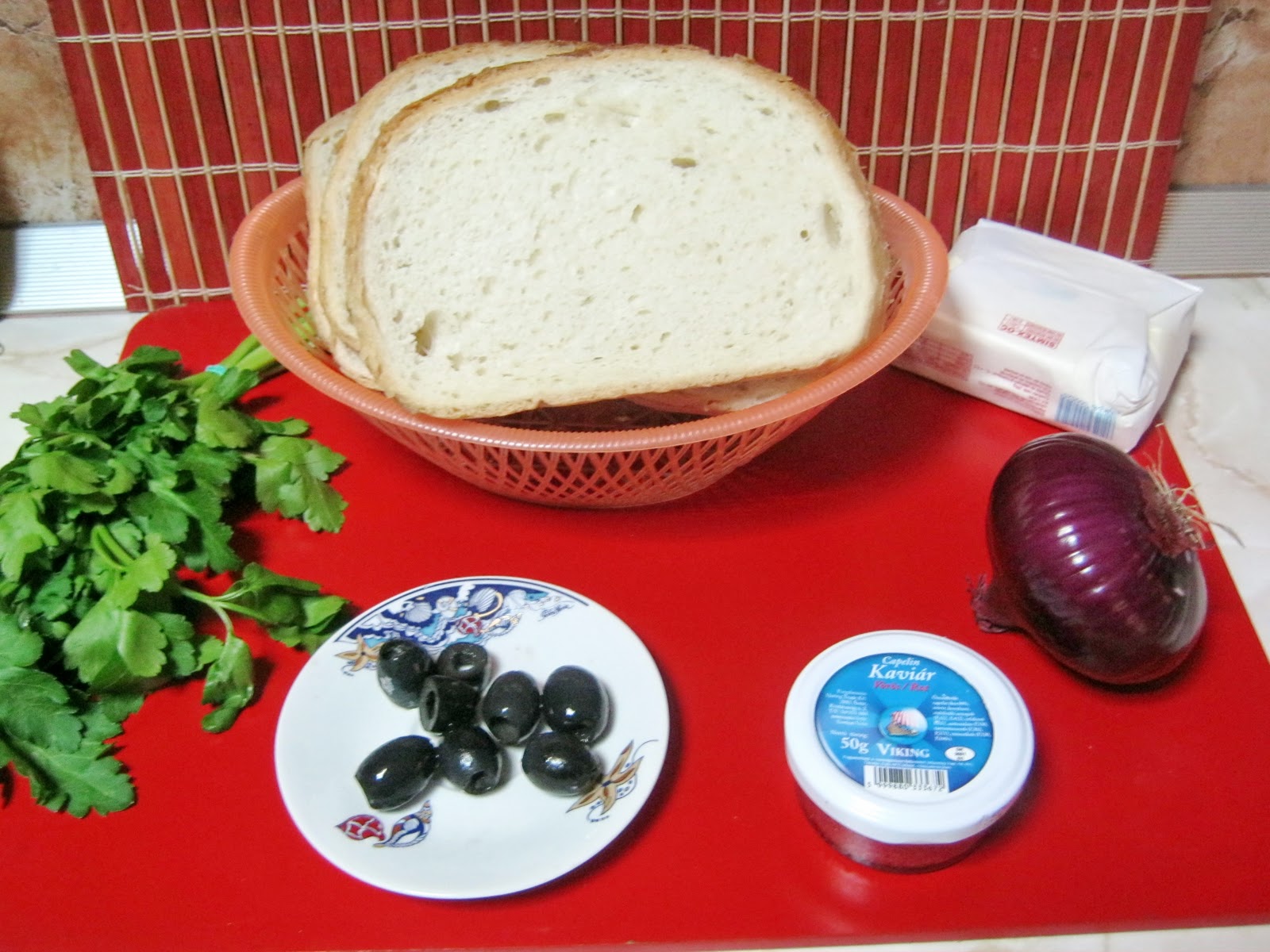 Tartine cu icre rosii « In Bucatarie La Sidy