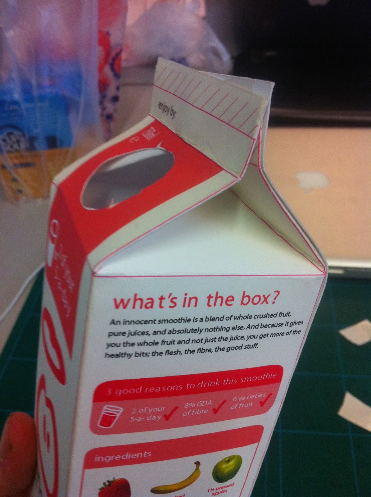 Extended Practice : Innocent Drinks// Packaging Revisit