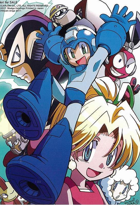 Rockman Corner: Hitoshi Ariga Teases New Mega Man Project