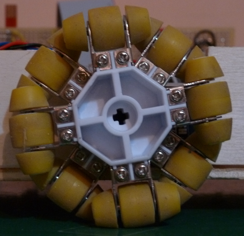 Arduino on omniwheels: The Wheels