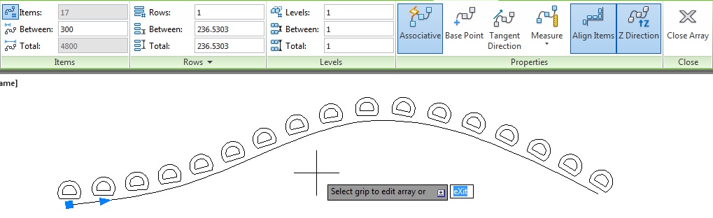 AutoCAD 2013 Essential: Array - Modify