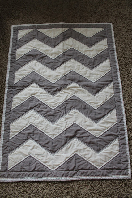Jane's Girl Designs: Chevron Quilt Tutorial