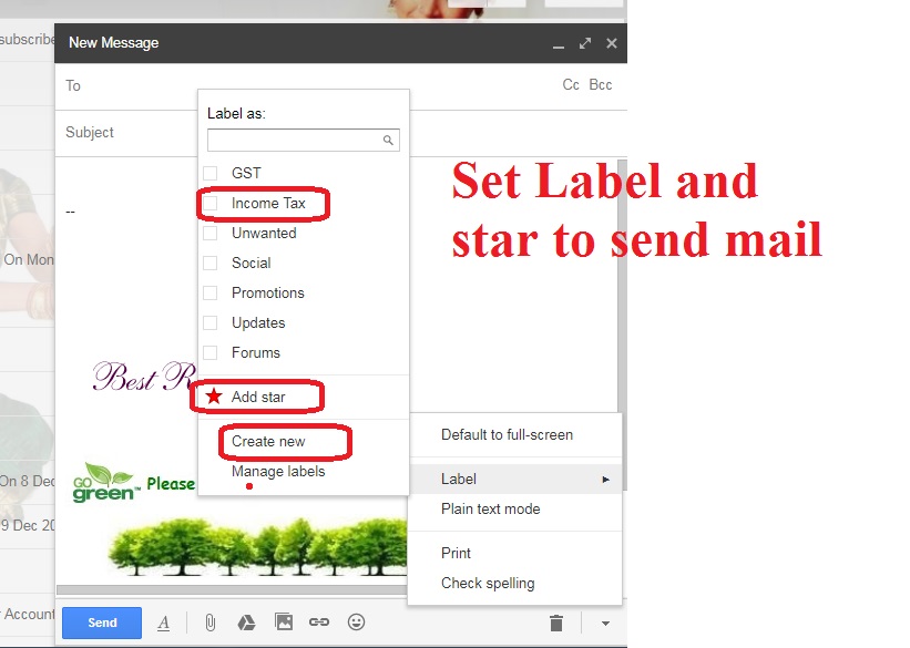 Goodwill Learning World: Gmail Settings - How to Use the Star, Label ...