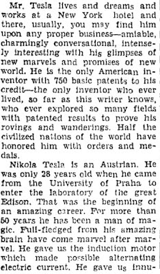 Nikola Tesla - The "Tesla Death Beam" - An Engineer's Aspect