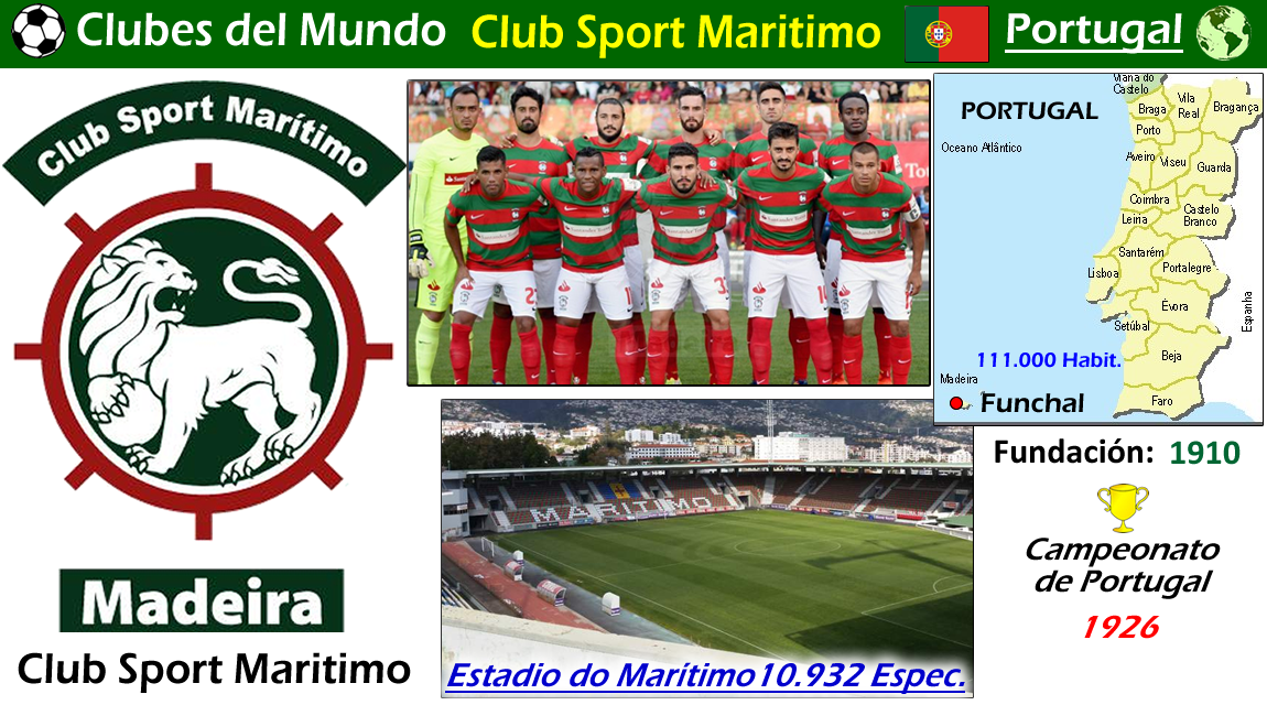 Clubes del Mundo del Fútbol: Clubes del Mundo: CLUB SPORT MARITIMO DE ...