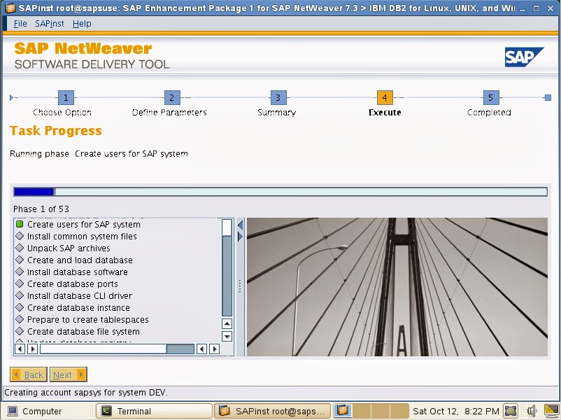 SAP Installation in Linux Step-by-step (Part 3)