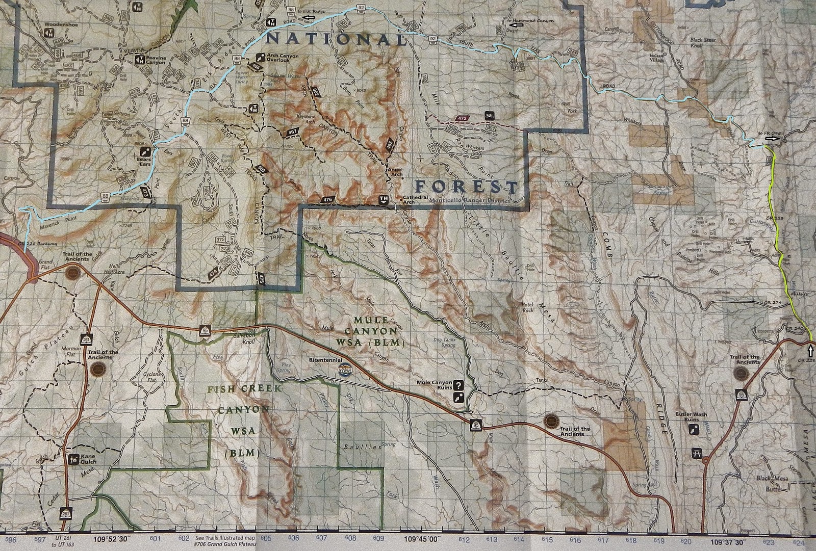 The Southwest Through Wide Brown Eyes: Backway to the Bears Ears.