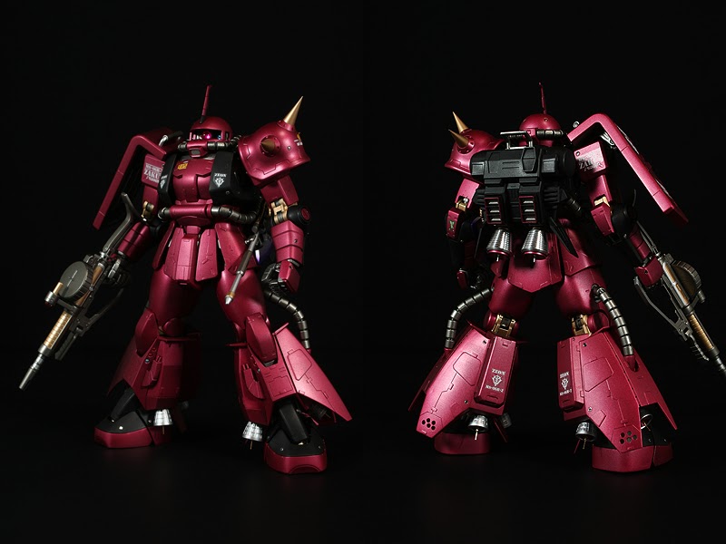 GUNDAM GUY: MG 1/100 MS-06R-2 Zaku II [Johnny Ridden Custom] - Metallic ...