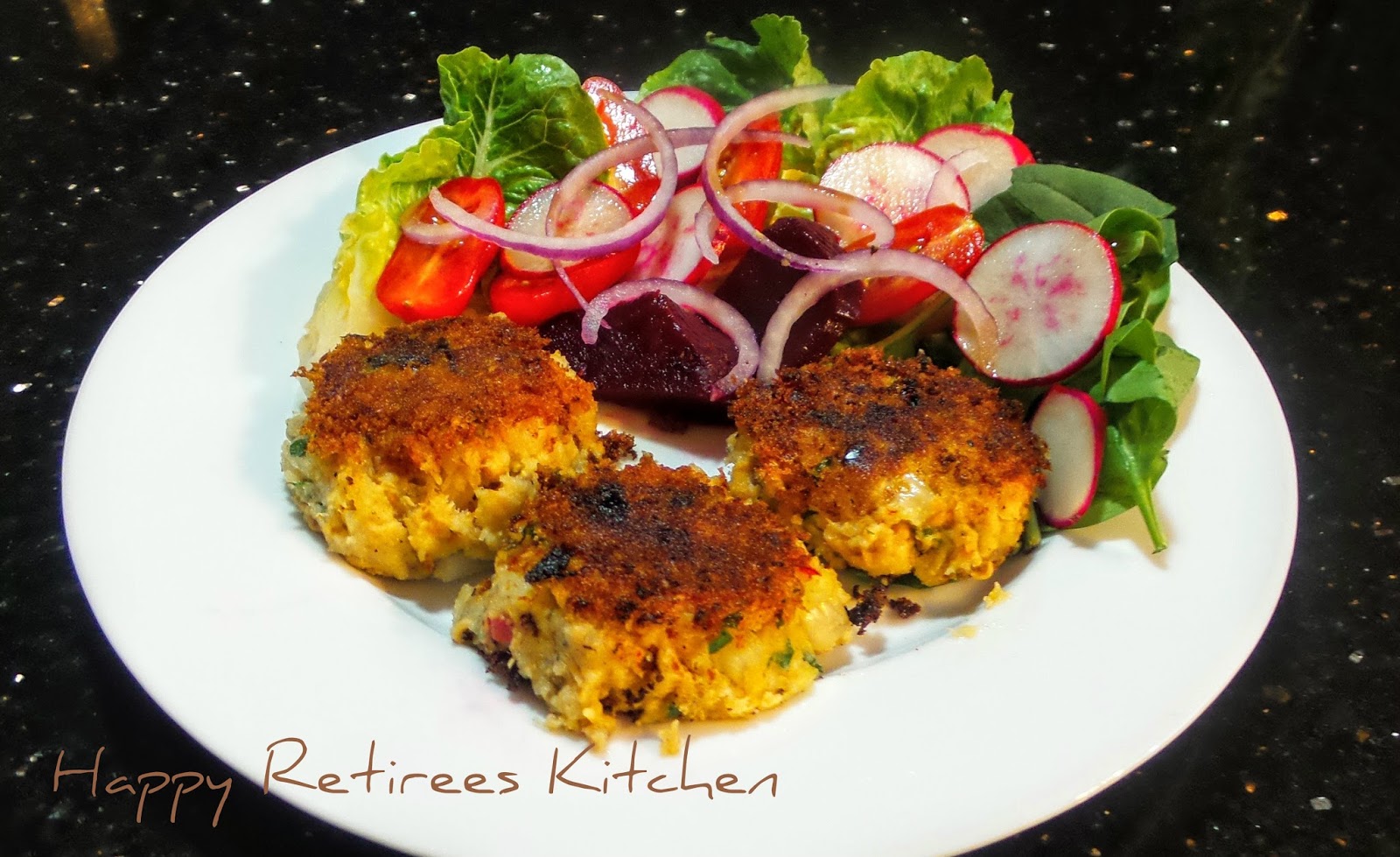 HAPPY RETIREE'S KITCHEN : Salmon Fishcakes (Rissoles) for a nutritious ...
