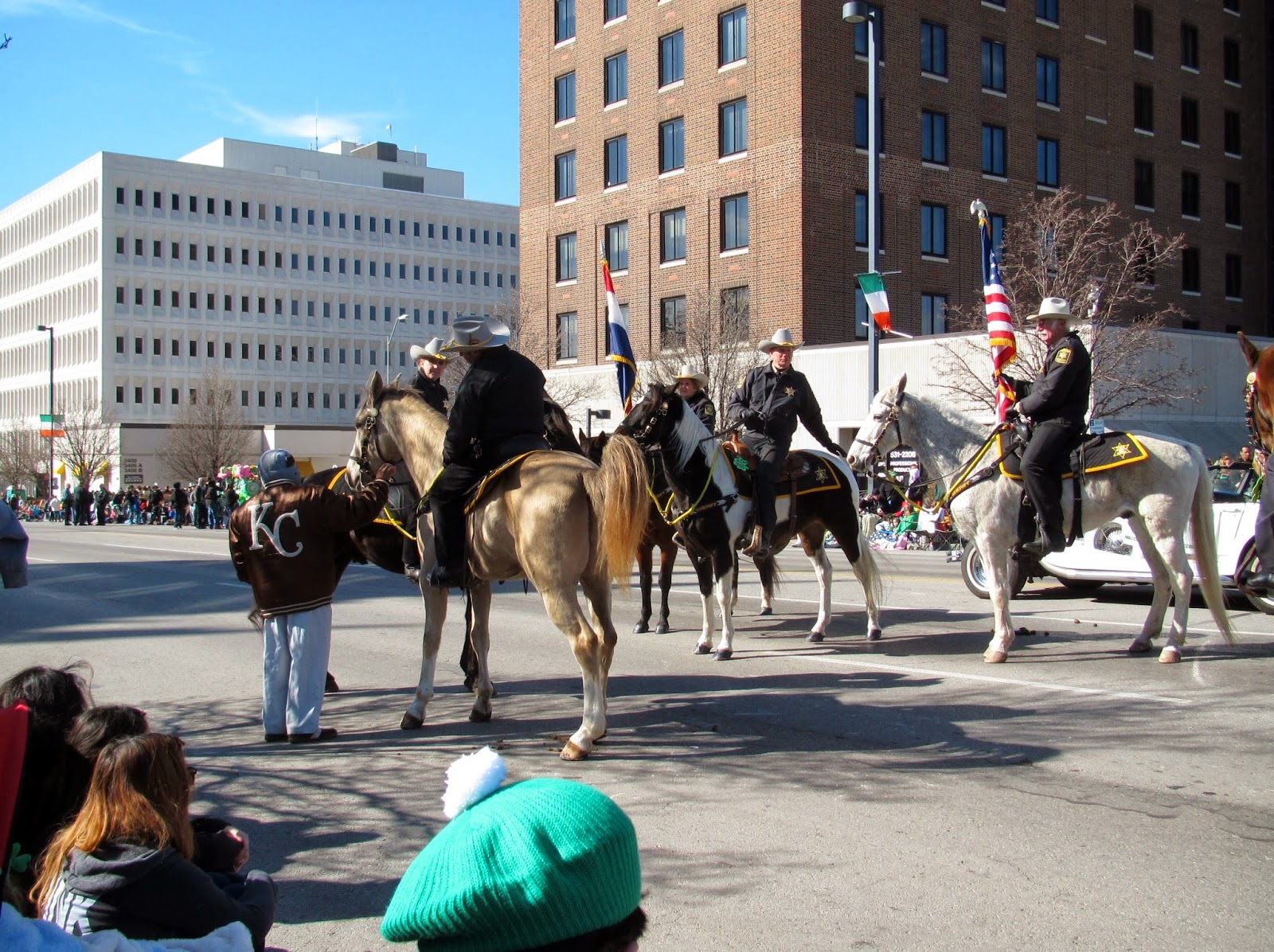 JUST ME: Horse poop at the St. Patrick's Day parade
