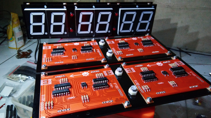 Membuat Jam Digital Arduino 6 Digit 2 3 Inch Infrared Ds3231