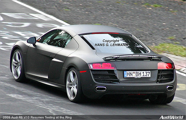 Audi r8 Black and Red
