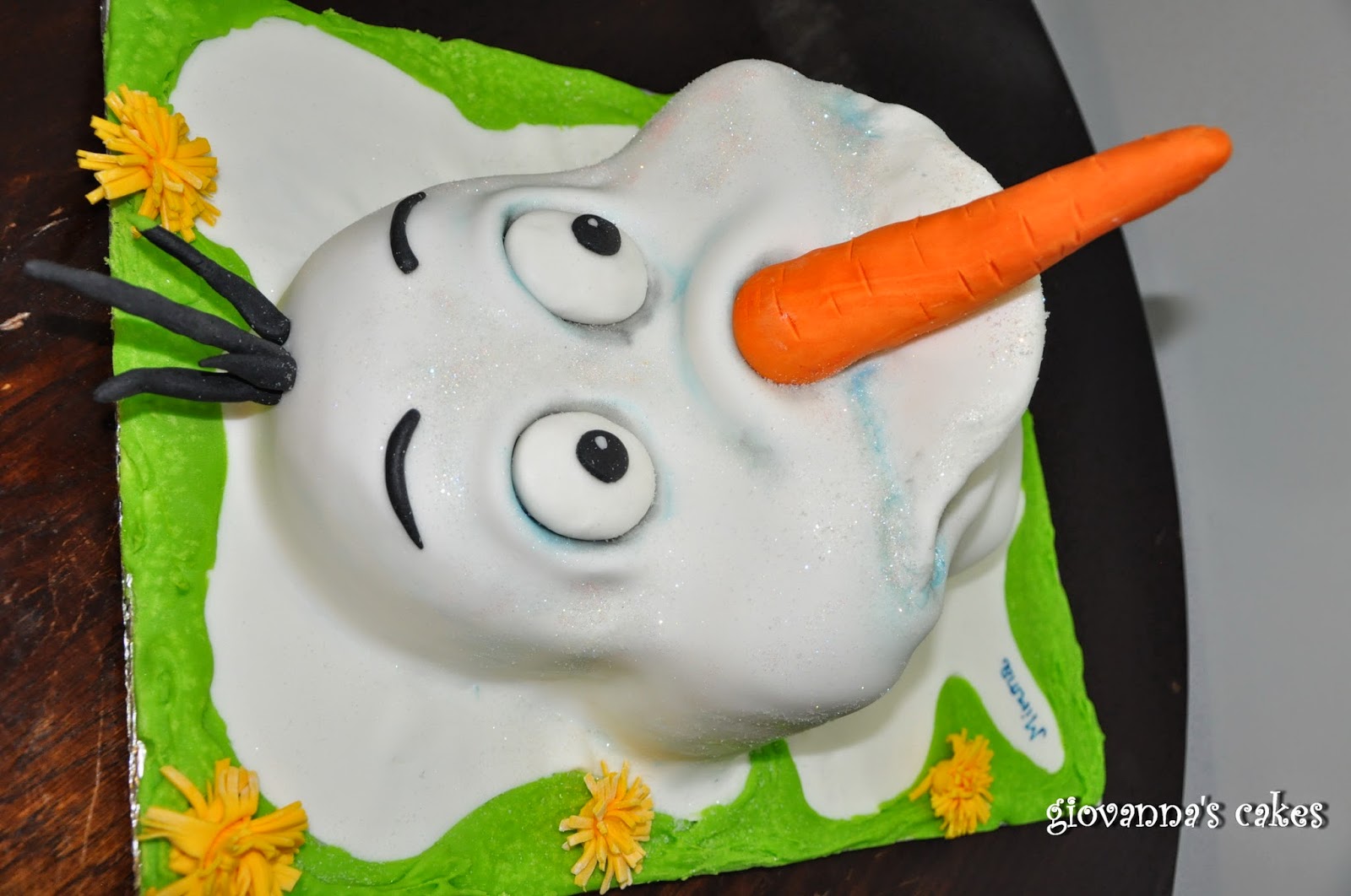 giovanna's cakes: Melted Olaf
