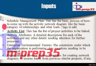 pm-prep35: Sequence Activities Process - PMBOK® Guide – Fifth Edition