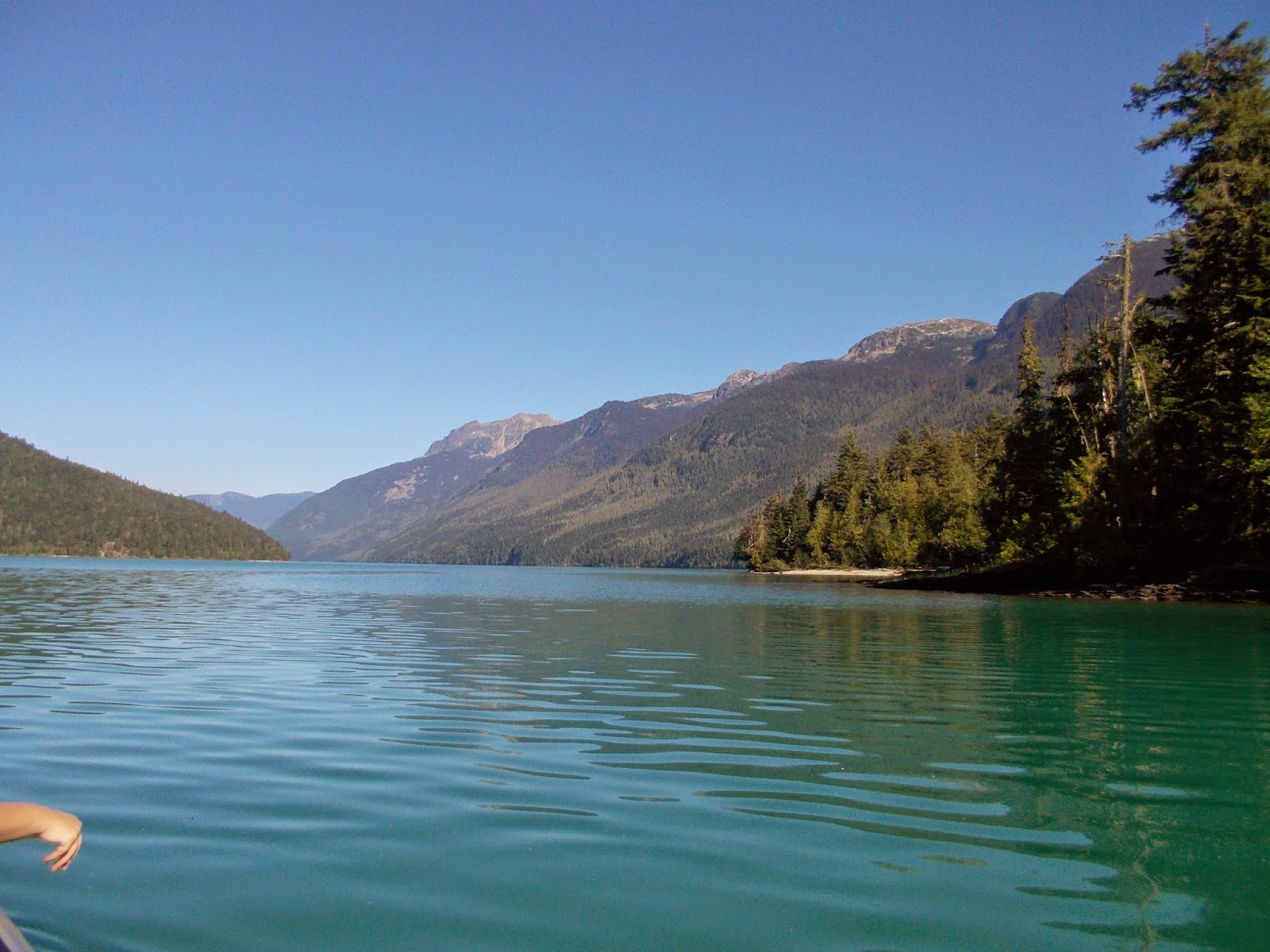 the adventures of ryan: ryan and christine on clearwater and azure lake ...
