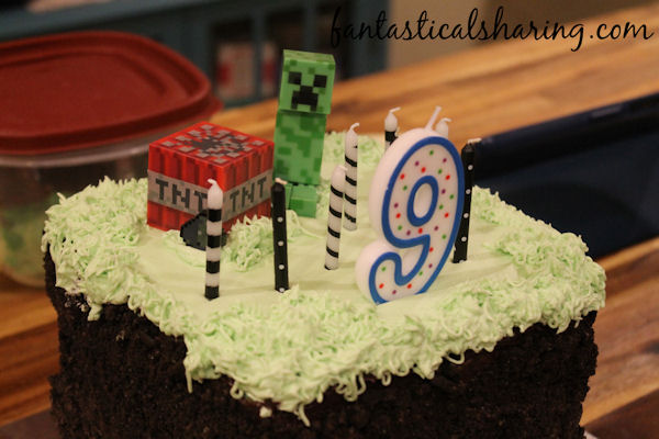 Fantastical Sharing of Recipes: Minecraft Cube Cake with Decorator's ...