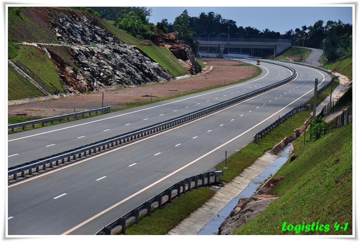 Logistics4-1: NEW! Southern Highway Road of SRI LANKA