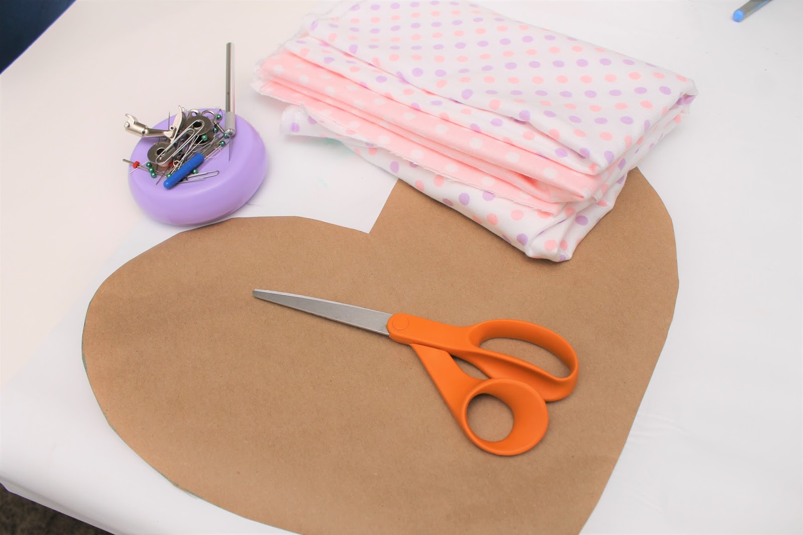 Faux Chenille Valentine Heart Pillow Tutorial | Sew Simple Home