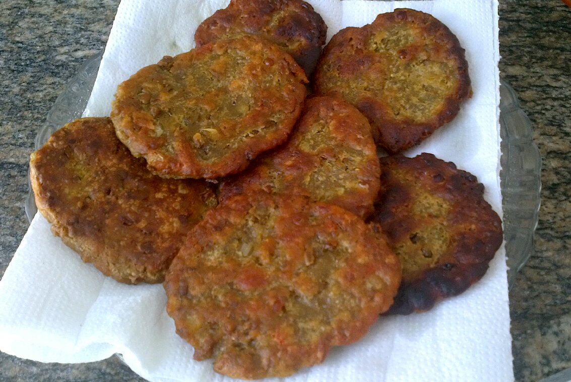 Hamburguer de Lentilha ~ Vega(n)atural - Gluten free