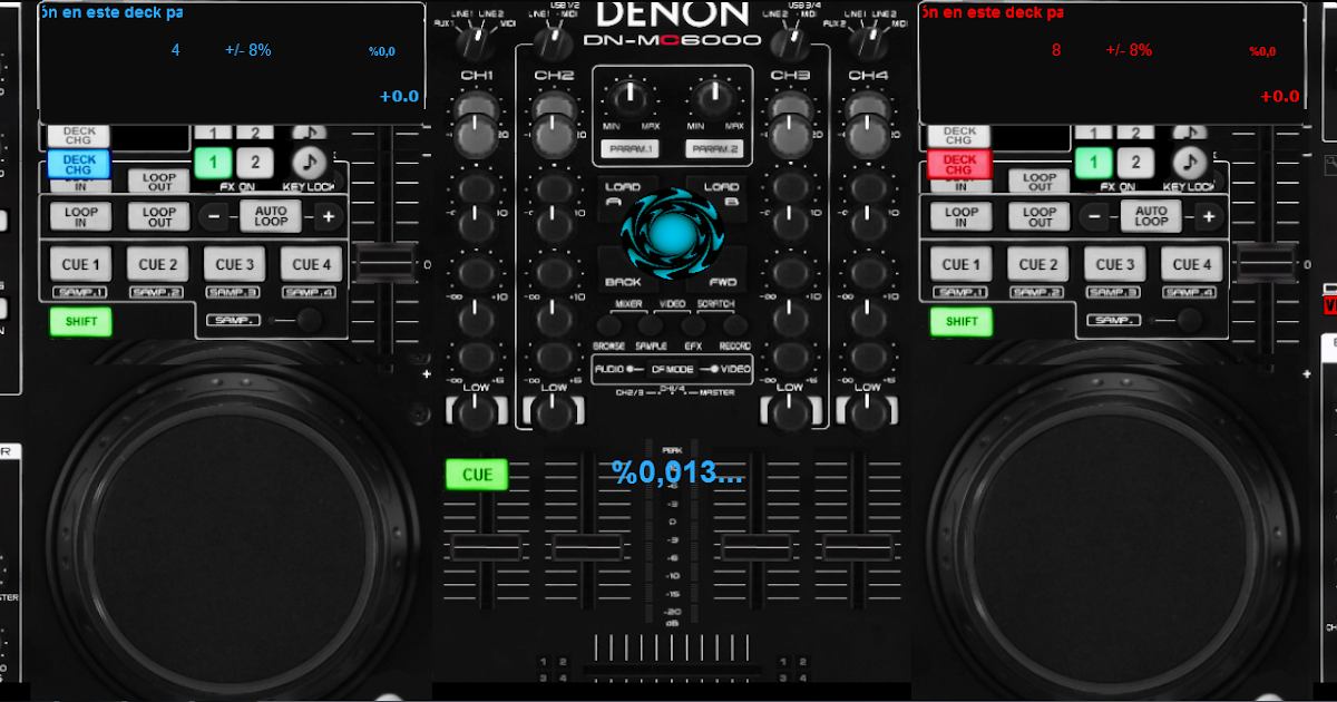 DENON MC 6000