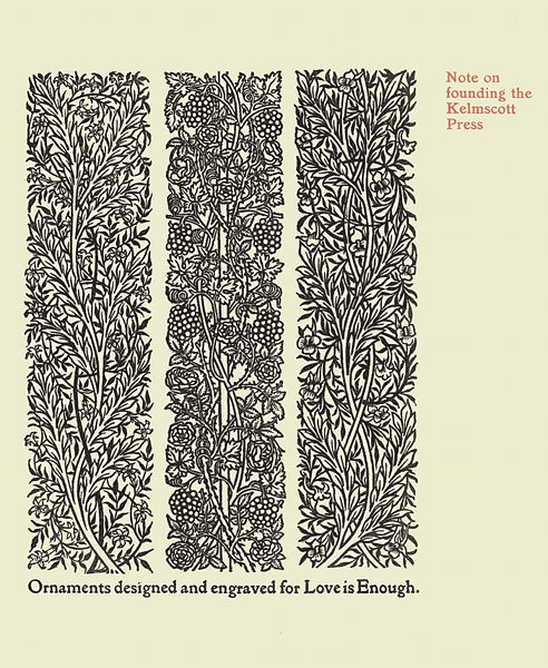 The Club of Compulsive Readers: The Ideal Book. By William Morris