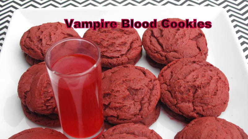 Red Couch Recipes: Vampire Blood Cookies