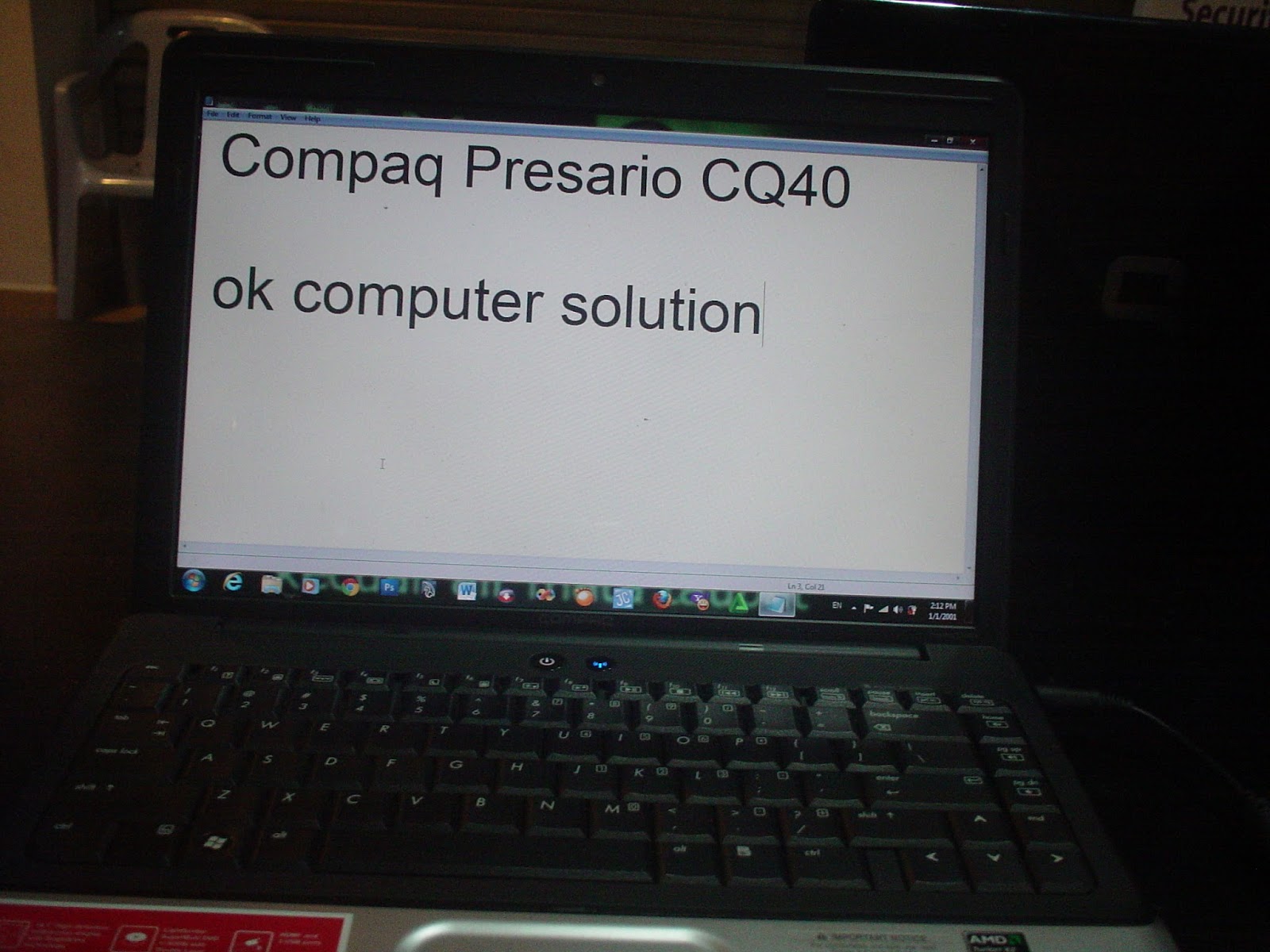 Tukar Motherboard Laptop CQ40 AMD Kepada Intel!! ~ OKCS Equine Park