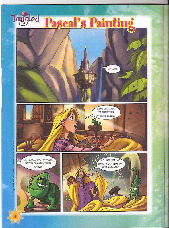 Princesas Disney: Comics - Las aventuras de la princesa Rapunzel