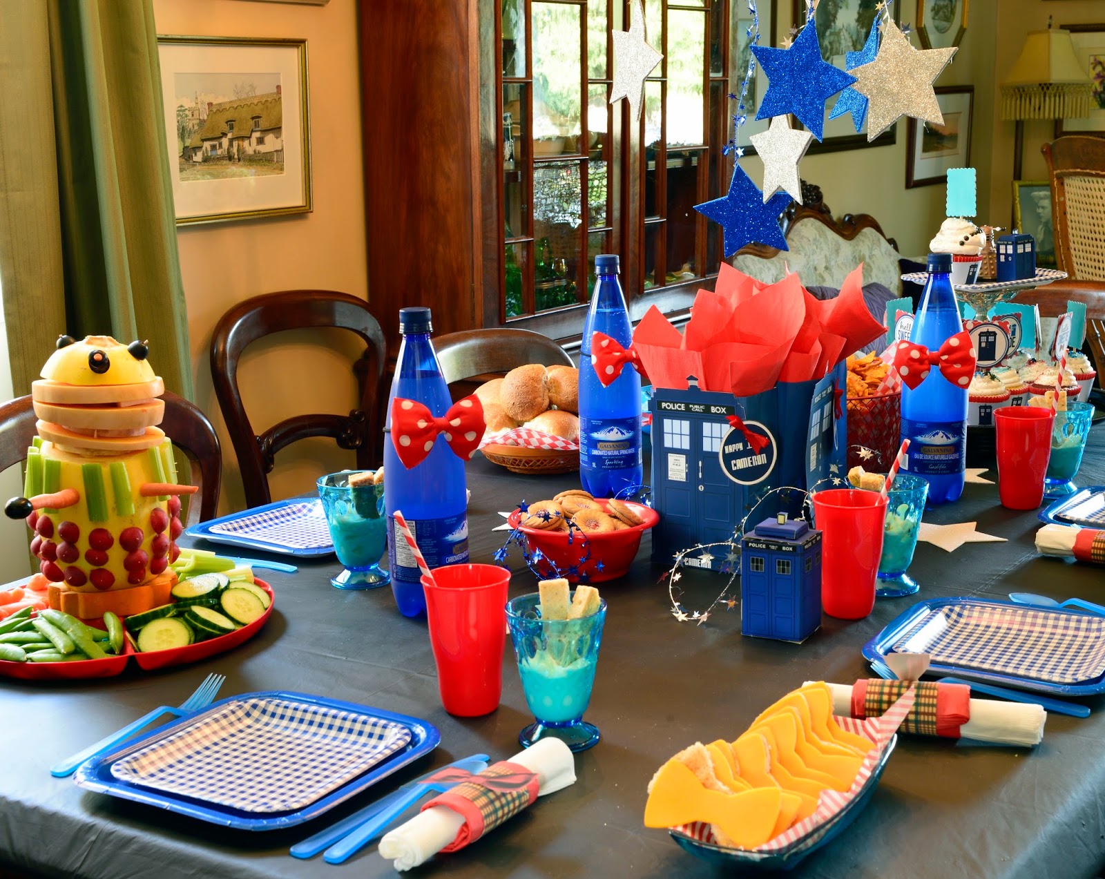 Fun Fabrication: "Doctor Who" party for a 13 year old.