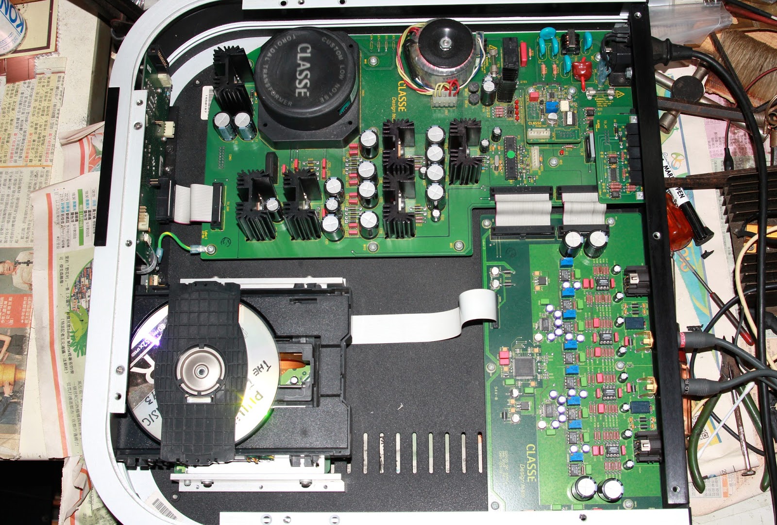 吉鵬音響工作坊: [維修] CLASSE CDP-100