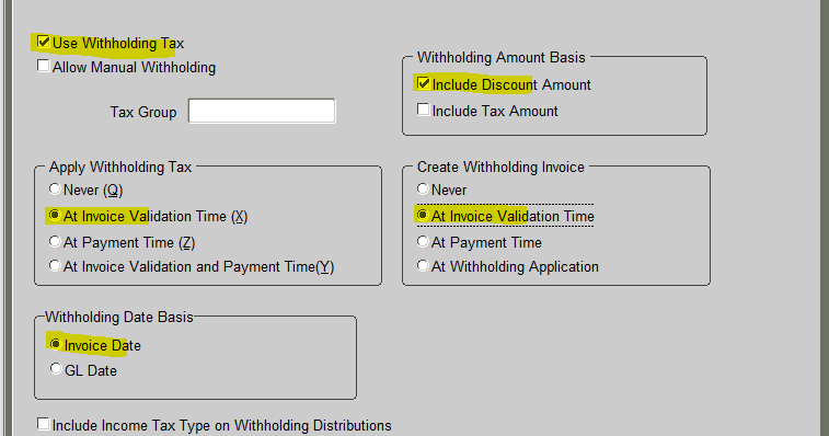 Oracle Application's Blog: Withholding Tax setup in oracle apps r12