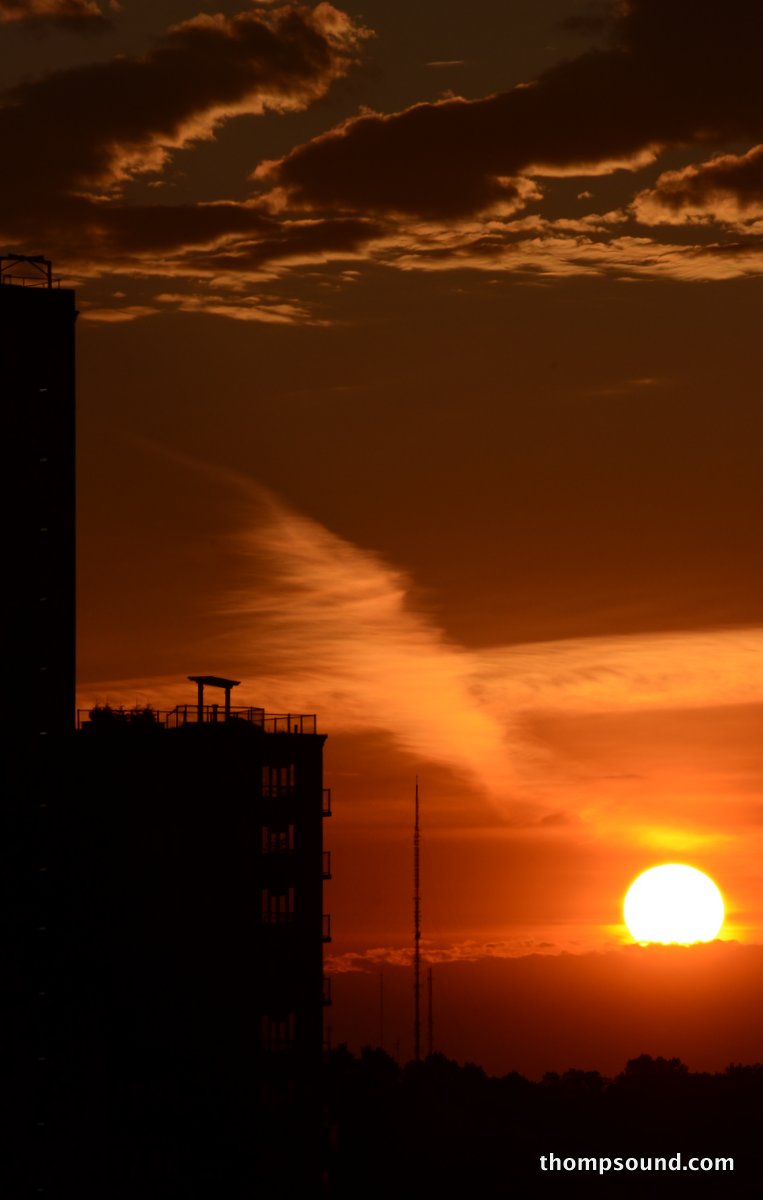 thompsound blog: sunset...