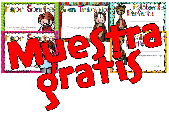 Brinca Into Bilingual (Mrs. Nicolau): Wild Awards in Spanish! FREEBIE ...