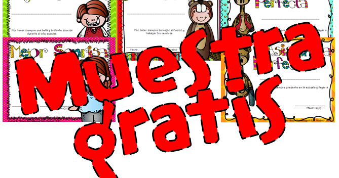 Brinca Into Bilingual (Mrs. Nicolau): Wild Awards in Spanish! FREEBIE ...