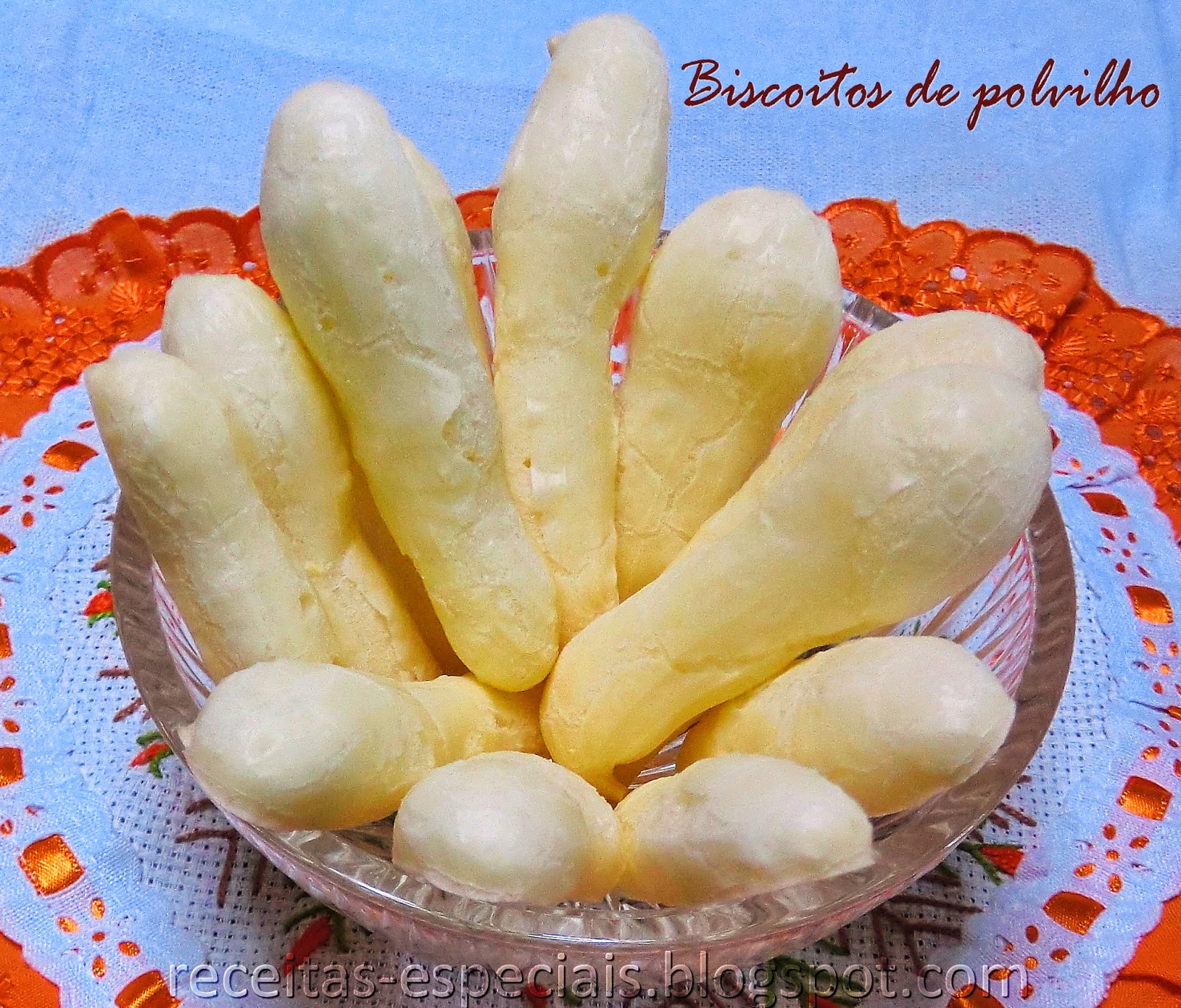 Receitas Especiais: Biscoitos de polvilho