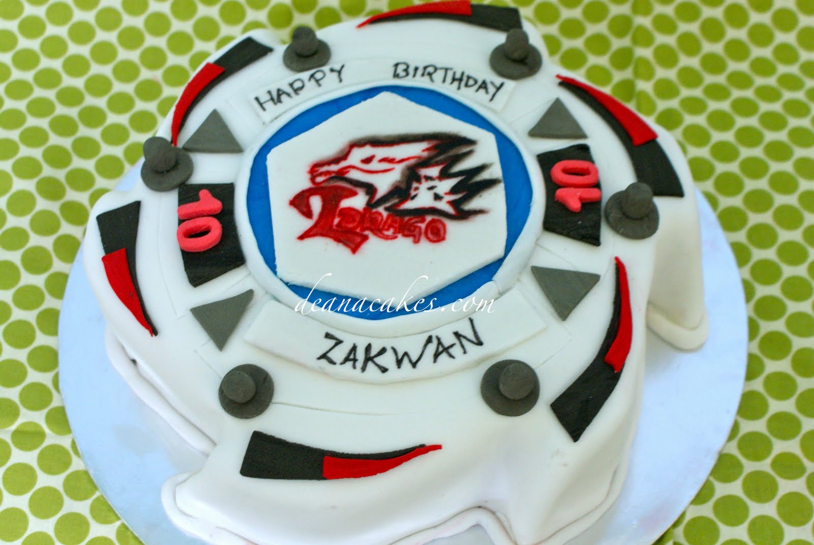 Contemporary Cakes For all Occasion: Beyblade Cake