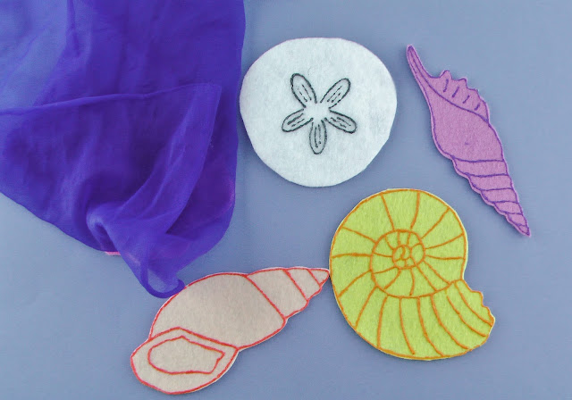 Flannel Board Fun: Five Little Seashells
