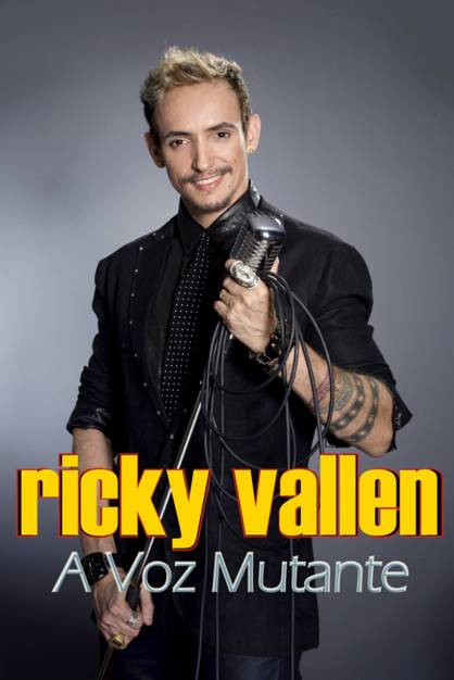 Ricky Vallen no show “A Voz Ambulante”